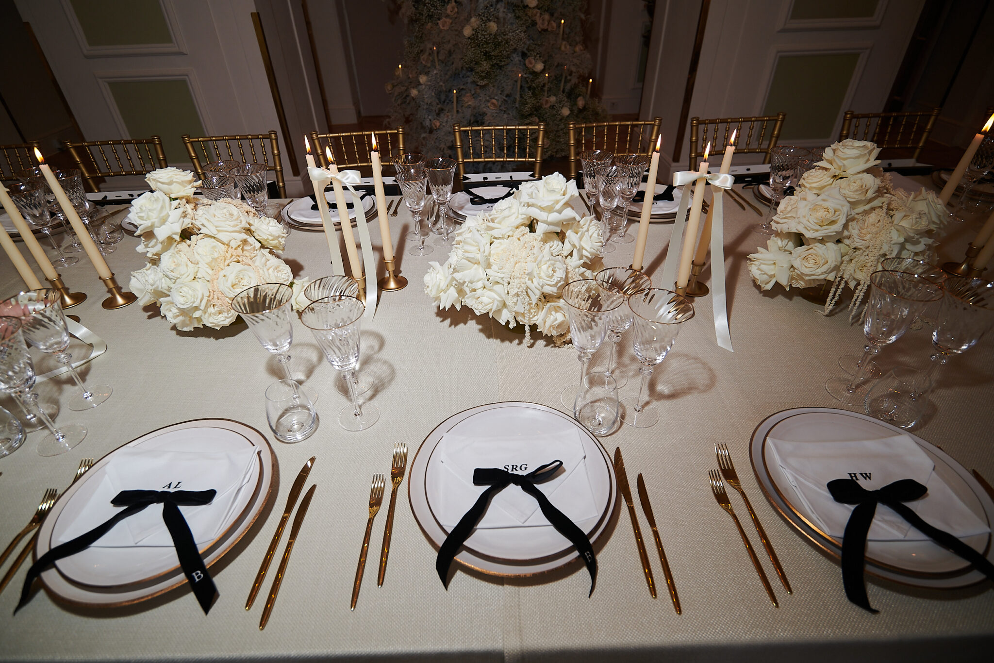 Boodles x The Wedding Edition With Luxury Velvet Table Bows