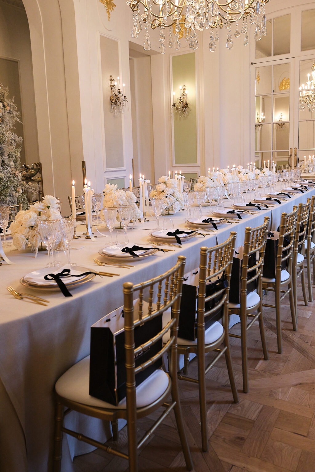 Boodles x The Wedding Edition With Luxury Velvet Table Bows