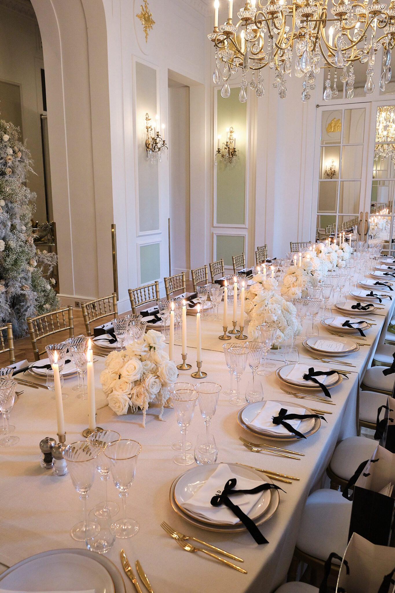 Boodles x The Wedding Edition With Luxury Velvet Table Bows