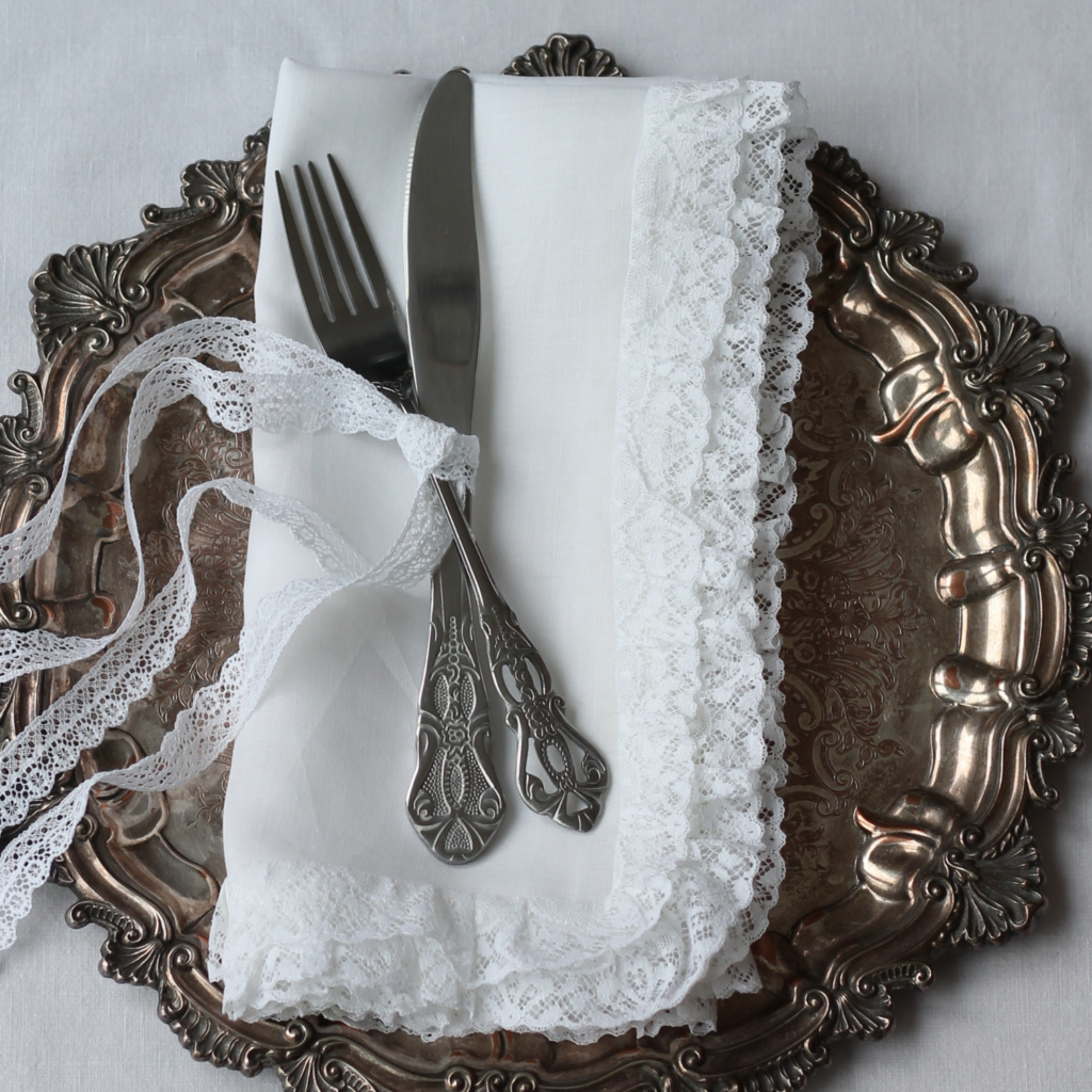 Lace Napkins | The Embroidered Napkin Co